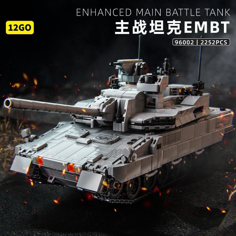 12GO 96002 Enhanced Main Battle Tank (EMBT)-Afobrick