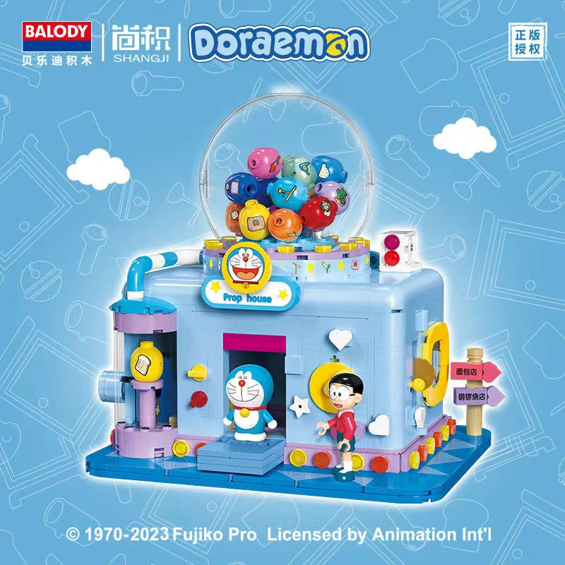 BALODY Doraemon street scene-Afobrick
