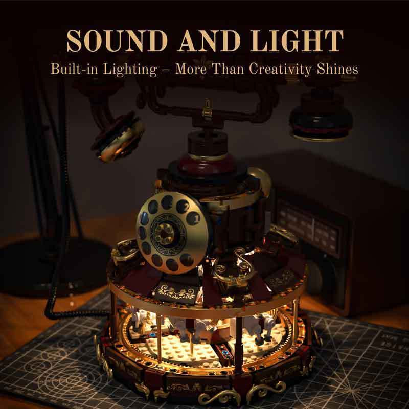 H1014 Retro Telephone Carousel