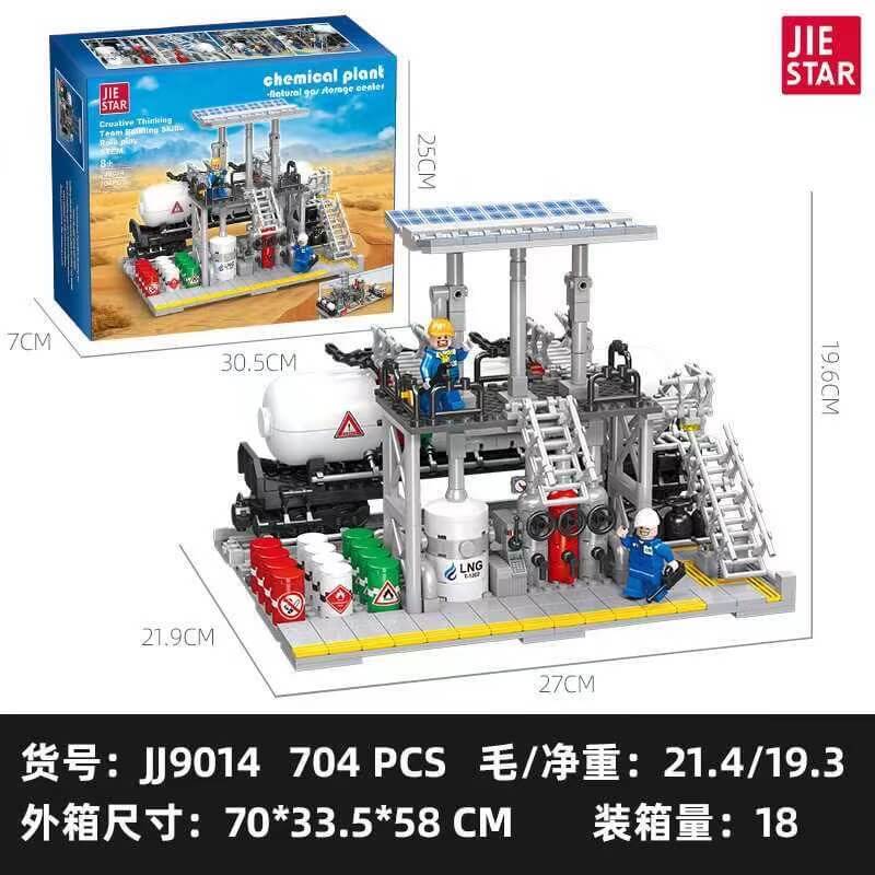JIE STAR Chemical Plant Architectural Model-Afobrick