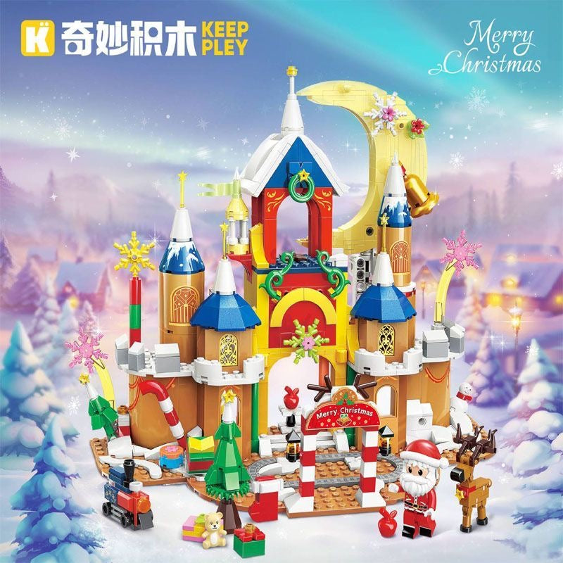 Keeppley 34016 Christmas Castle-Afobrick