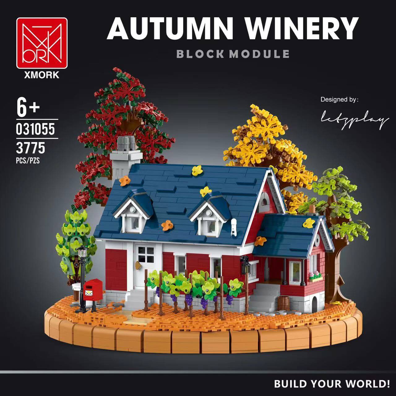 Mork Model 031055 Autumn Winery-Afobrick