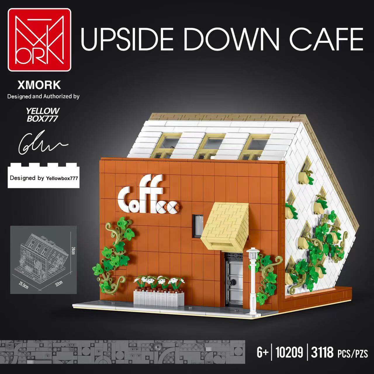 Mork Model 10209 Upside Down Cafe-Afobrick
