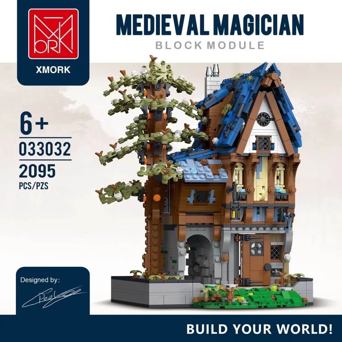 Mork Model New Medieval Architecture Series-Afobrick