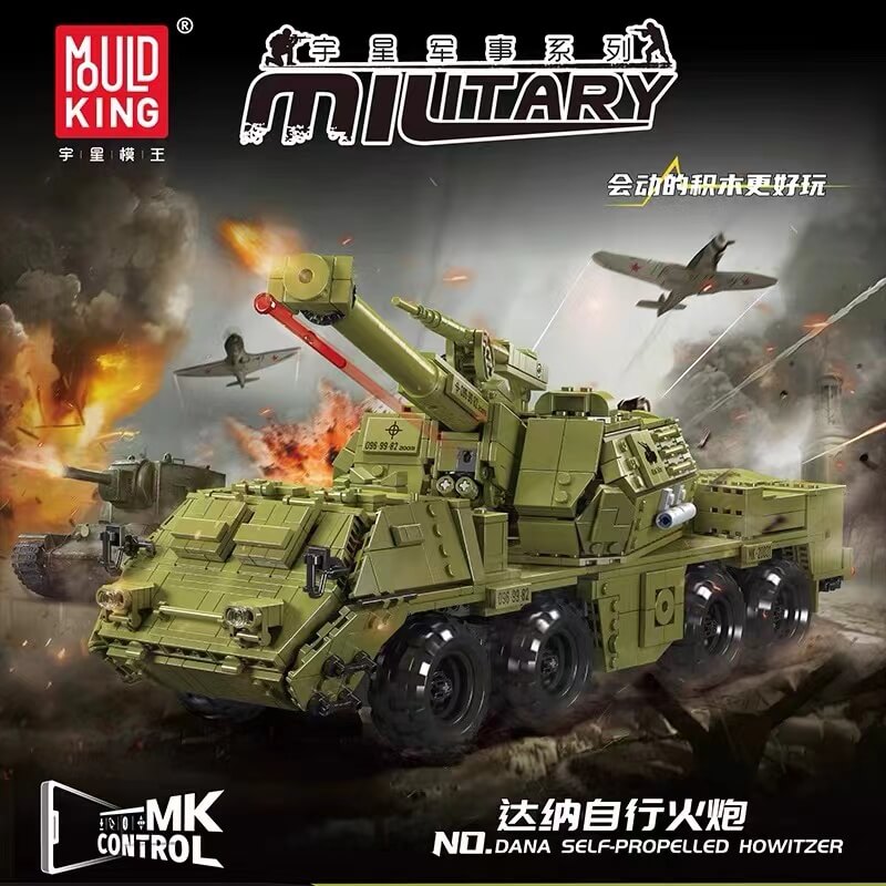 Mould King 20031 DANA Self-Propelled Howitzer-Afobrick