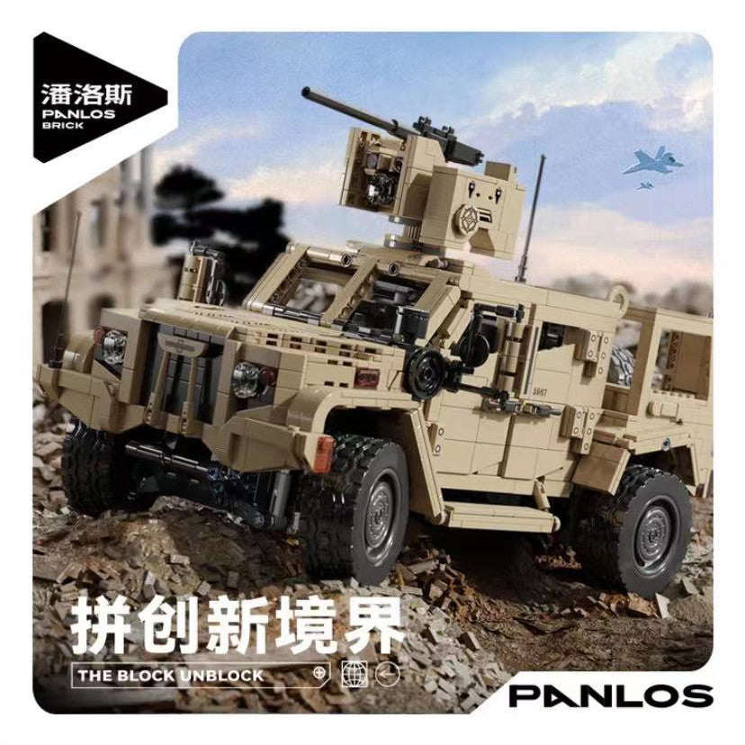 Panlos 628013 JLTV Humvee off-road vehicle armored vehicle-Afobrick