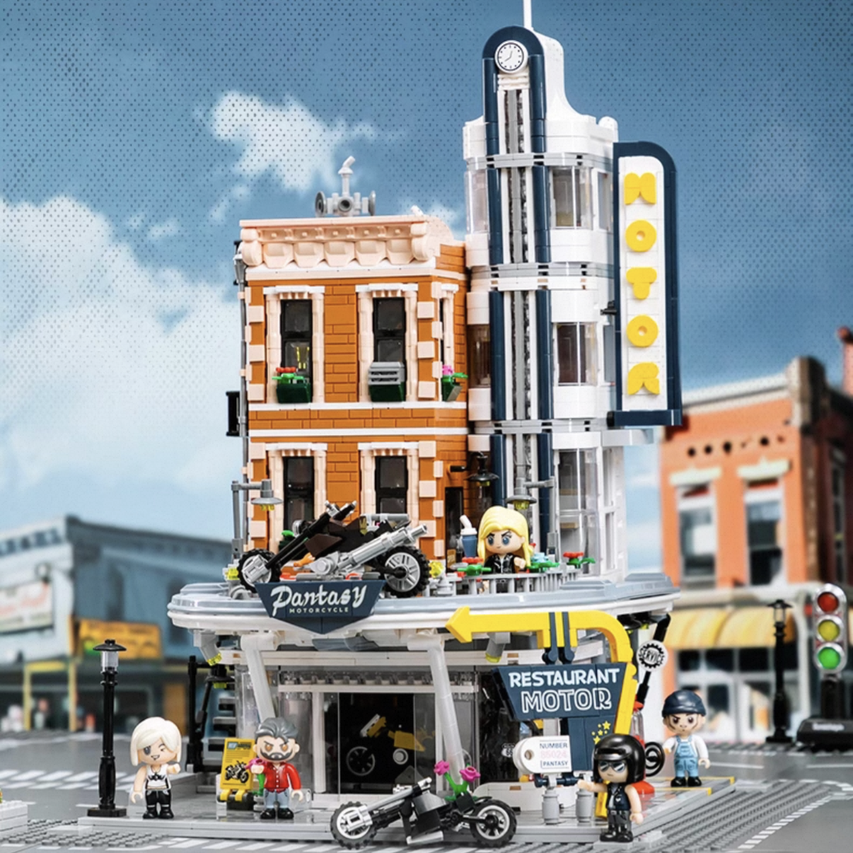 Pantasy 85024 Motorcycle Restaurant