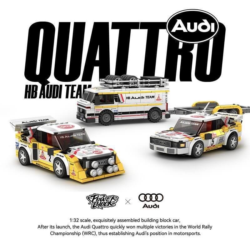 Power Block Audi Quattro S1-Afobrick