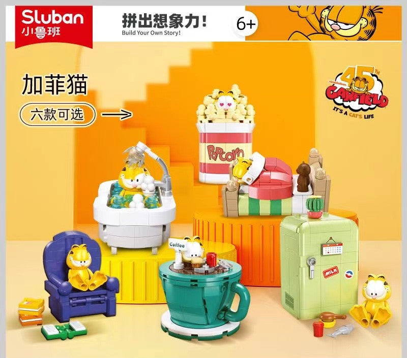 Sluban Garfield 6 in 1-Afobrick