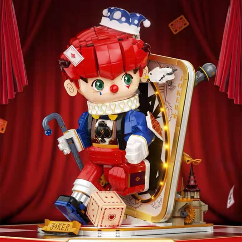 Wekki 506187 Poker Clown-Afobrick