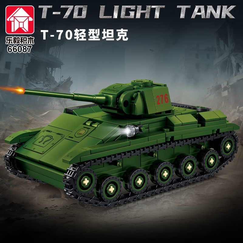 LEYI 66087 T-70 LIGHT TANK