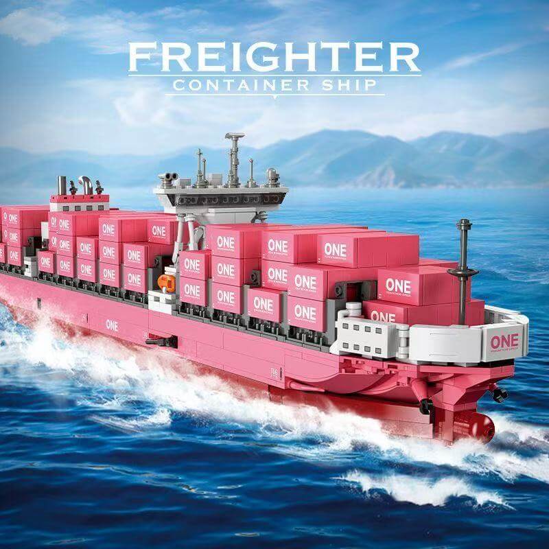 JIE STAR 9127 Pink container ship