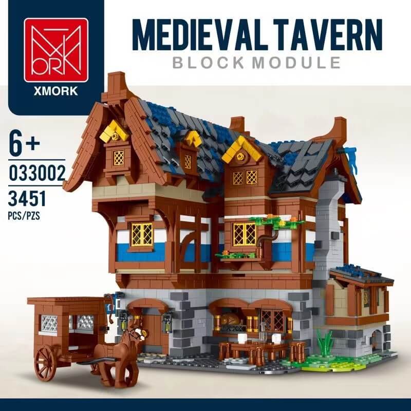 MORK MODEL 033002 Medieval Tavern-AFOBRICK