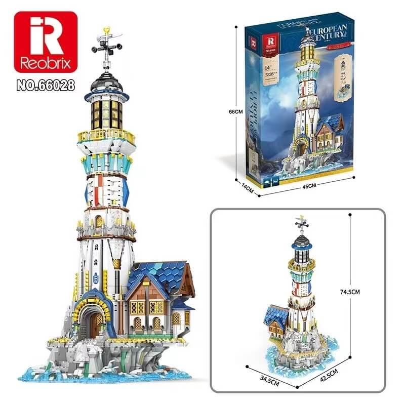 Reobrix 66028 European Century Lighthouse-Afobrick