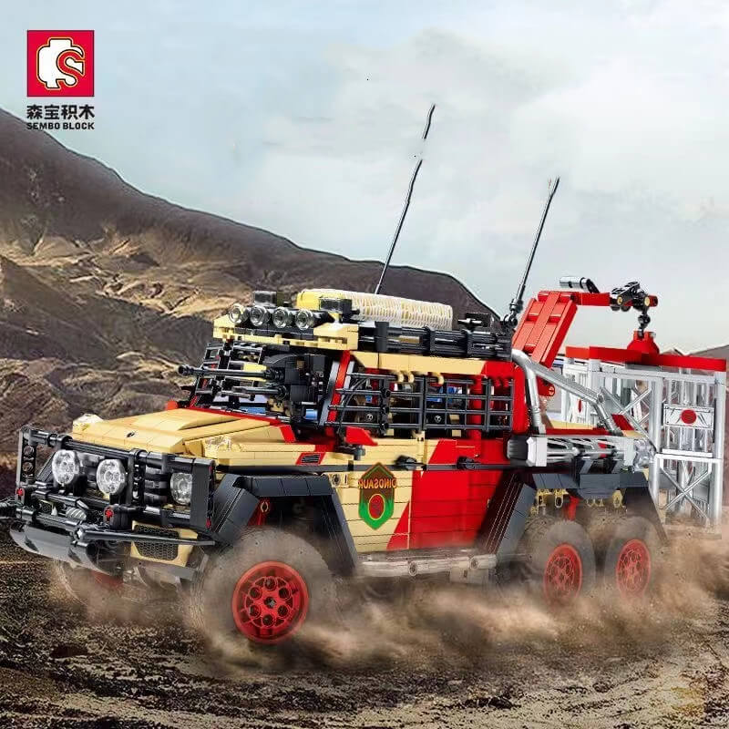 SEMBO 701039 Hunter Buggy-AFOBRICK