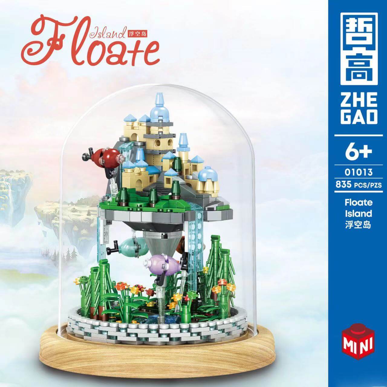ZHEGAO 01013 Float Island Mini brick
