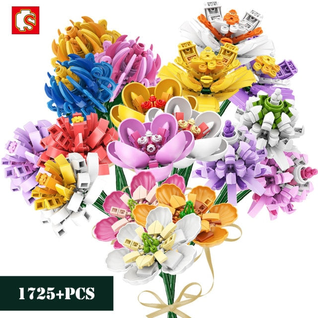 Sembo Ideas Bouquet Flowers