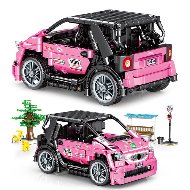 SY BLOCK 8318 TECHINQUE pull back car